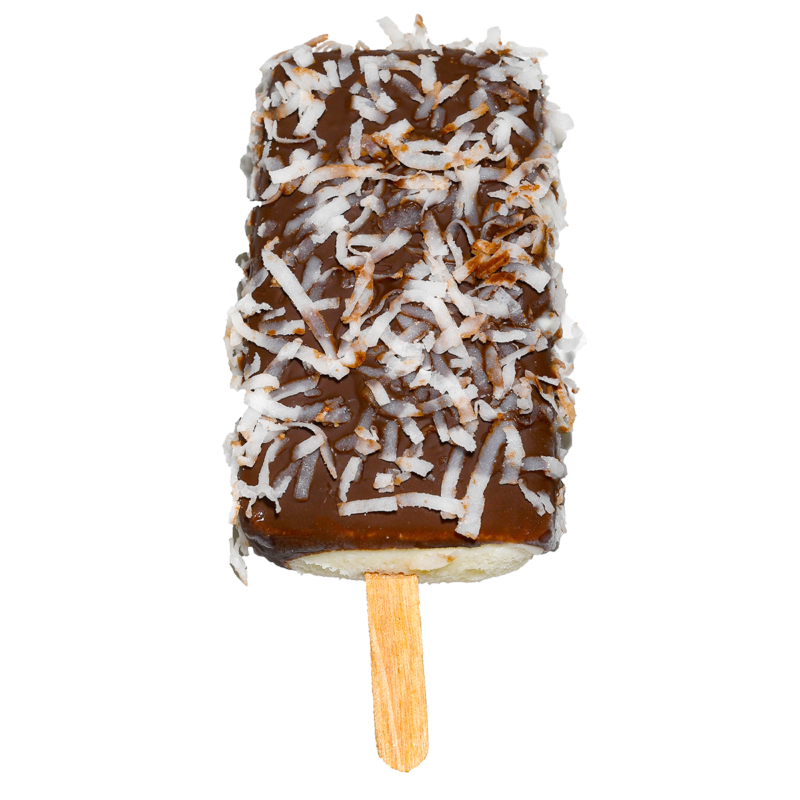 Chocolate Covered Vanilla Ice Cream with Coconut (Esquimal de Coco ...
