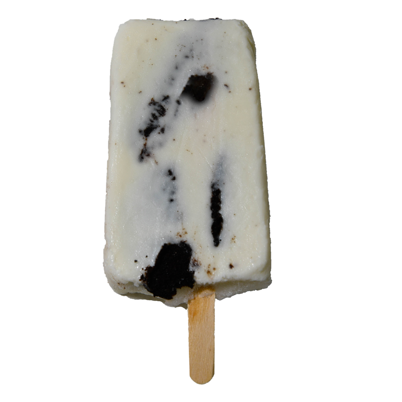 Cookies & Cream (Crema de Galleta) - Popsicle Flavors - Happy Sun Ice Cream