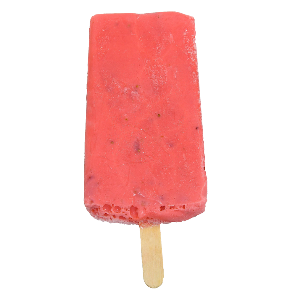 Strawberry (Fresas) - Popsicle Flavors - Happy Sun Ice Cream